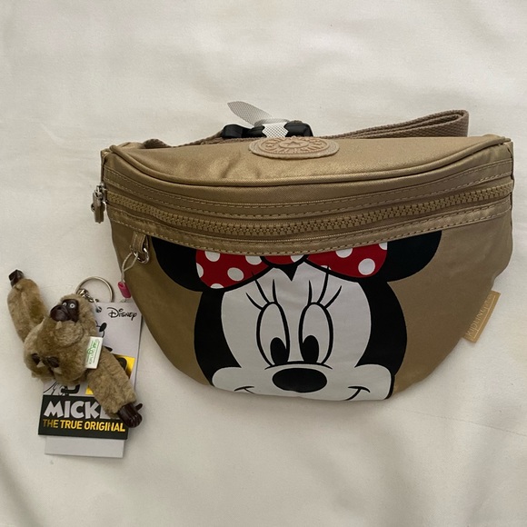 Bags | Kipling Disney Mickey Mouse Fanny Pack | Poshmark
